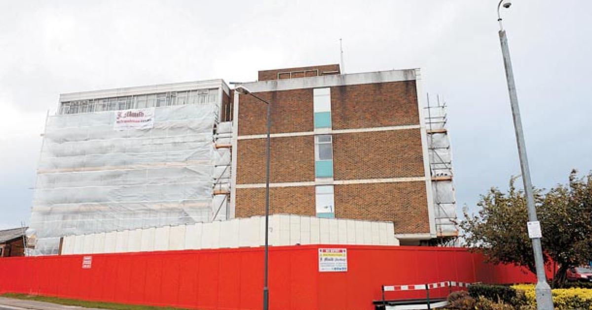 David Brent's 'office building' being demolished - Slough Express