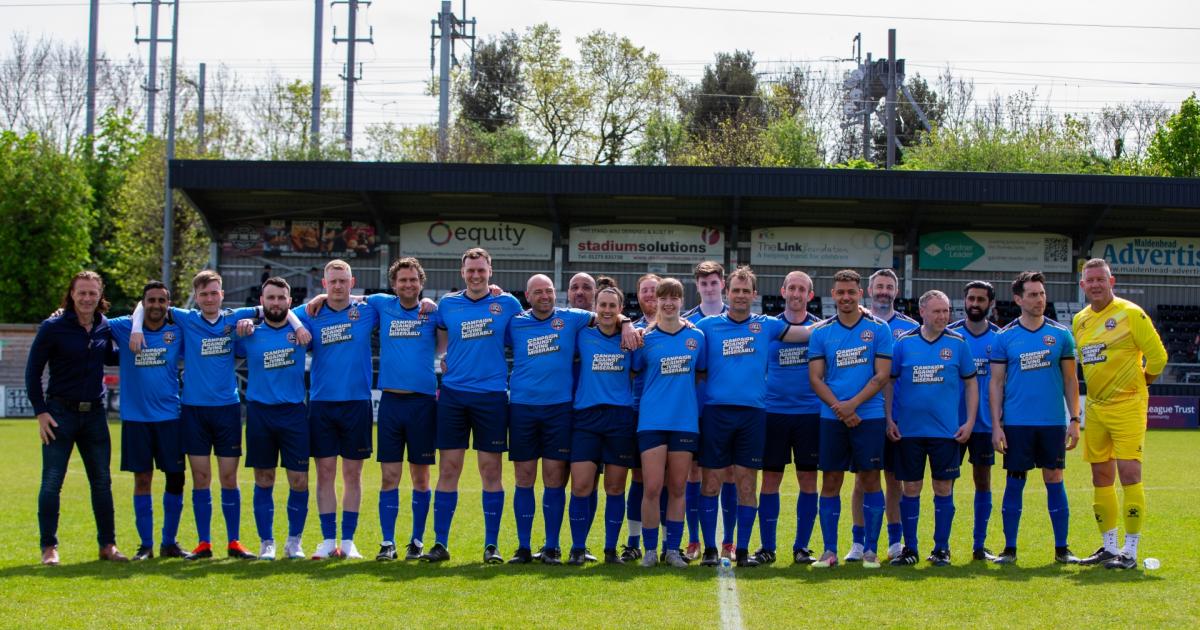Former players return to Maidenhead United for CALM charity match ...