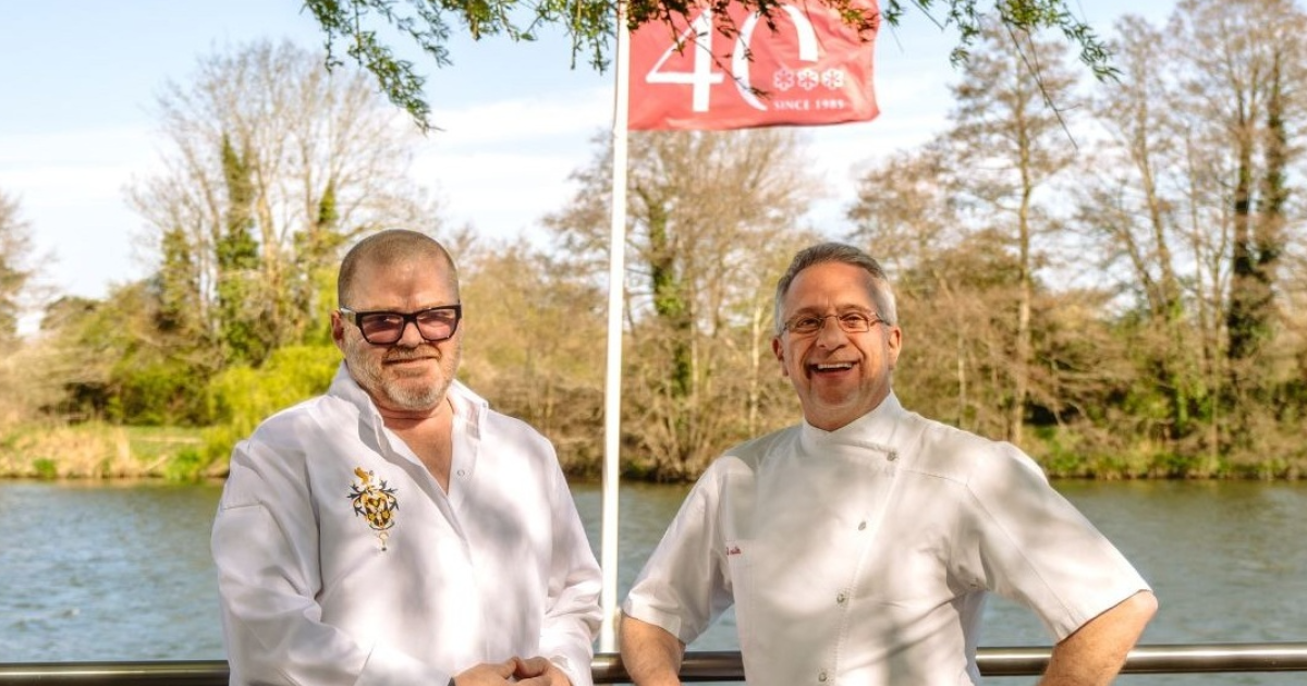 Chefs Heston Blumenthal and Alain Roux team up for 'incredible' £1,985 ...
