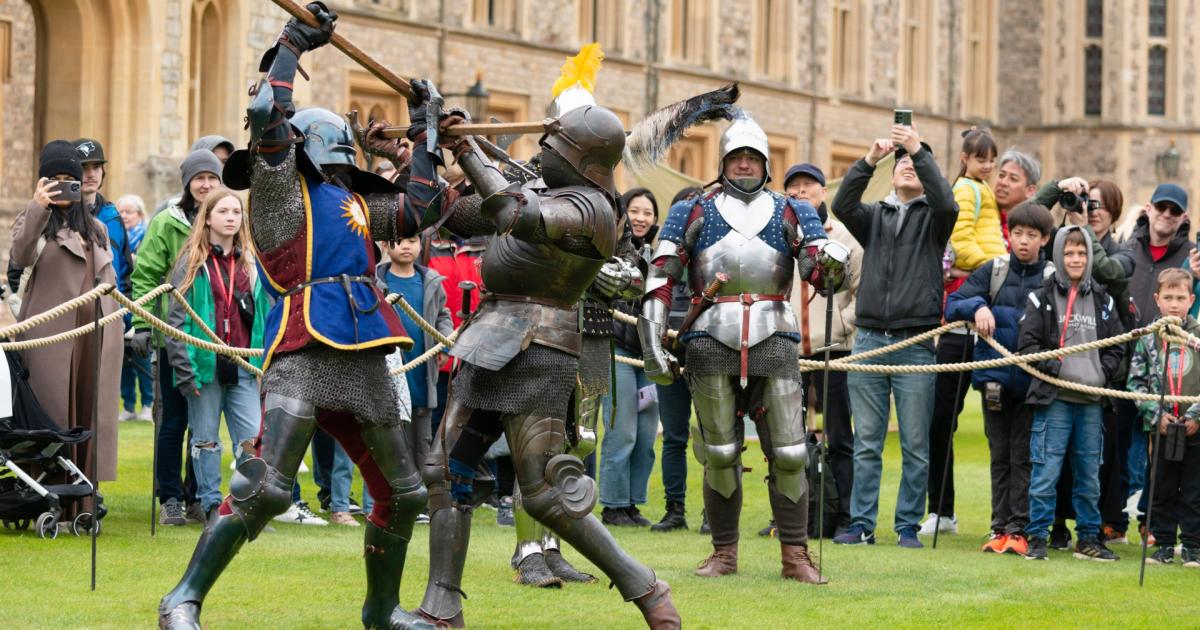 Rare access granted to Quadrangle at Windsor Castle for medieval ...