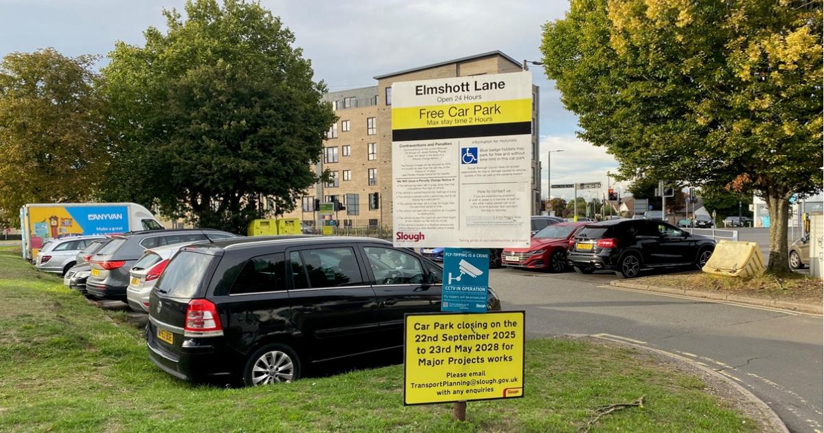 Elmshott Lane car park spared from three-year closure - Slough Express