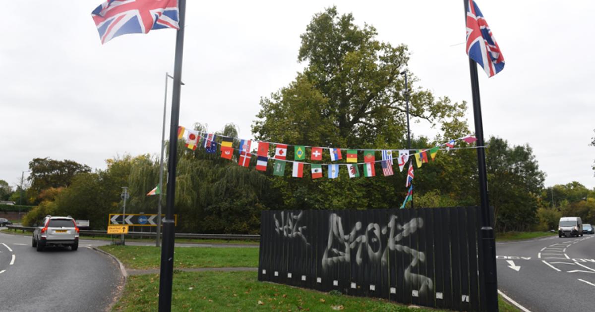 New anti-hate group praises the ‘message’ behind international flags in ...