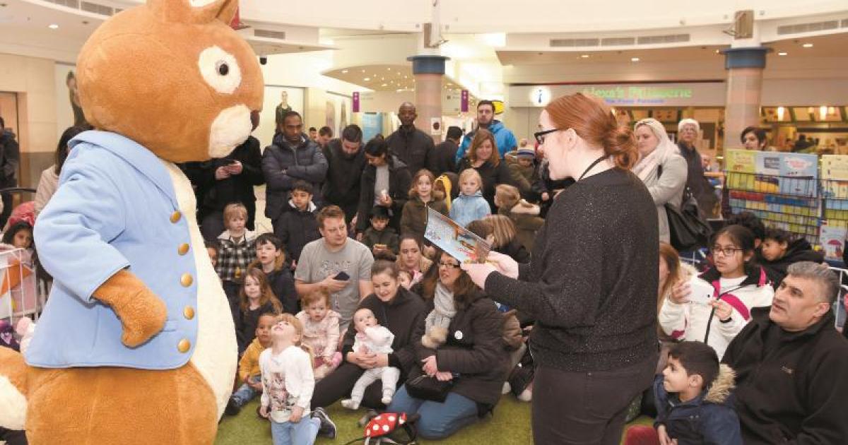 In Pictures: Peter Rabbit hops into Slough for story time and scavenger ...