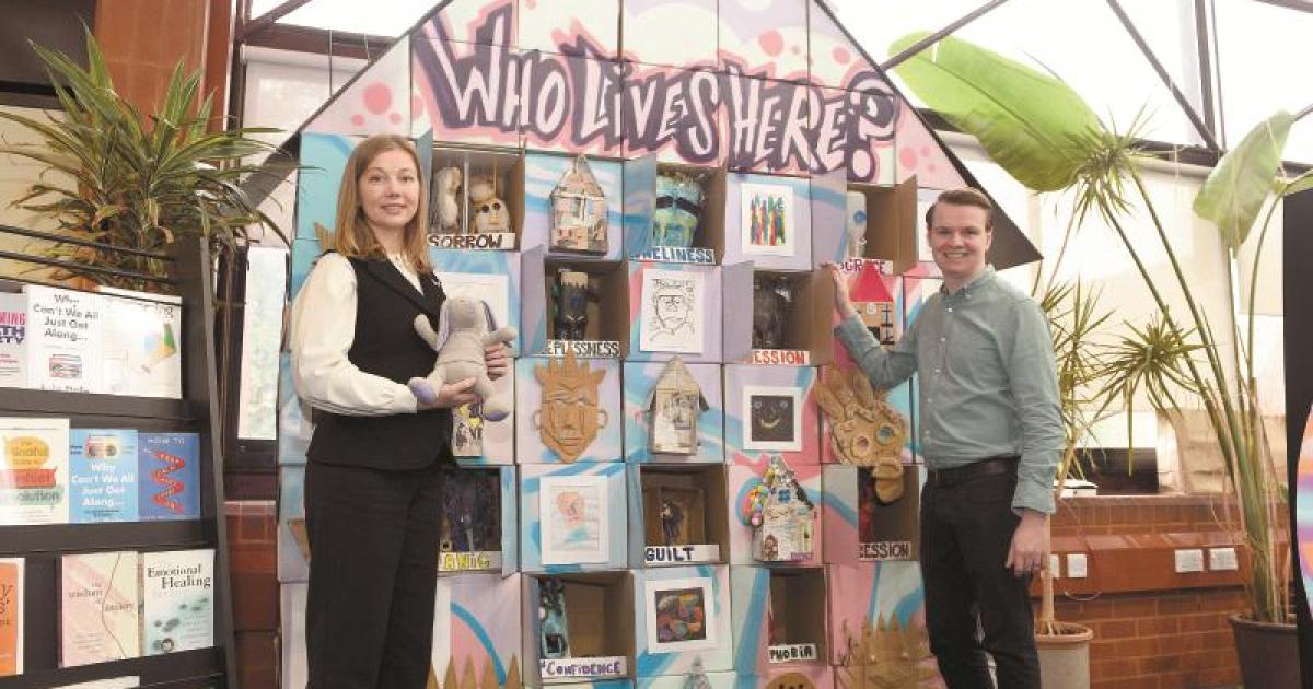 Art exhibition shines light on emotions experienced by homeless - Photo ...