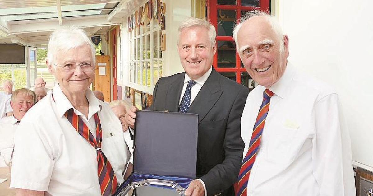 Royal Household's Betty and Graham celebrate a combined 130 years on ...