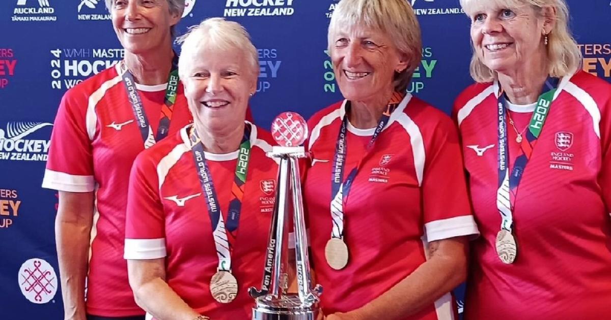 Maidenhead's Ruth wins World Masters Hockey gold with England - Photo 1 ...