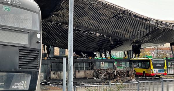 Pictures show destruction of Slough Bus Station blaze - Slough Express