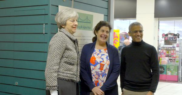 MP Theresa May opens new Building Bridges Hub in Maidenhead - Photo 1 ...