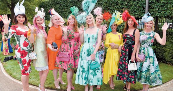 IN PICTURES: Glamorous racegoers mark Ladies Day at Royal Ascot - Photo ...