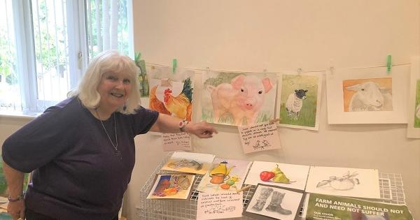 Animal welfare messages stole the show at Hurst art exhibition - Photo ...