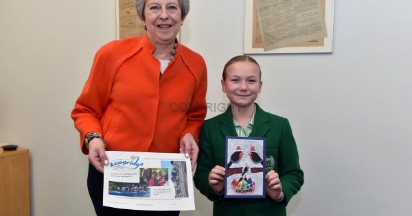Theresa May's Christmas card competition winner revealed - Slough Express