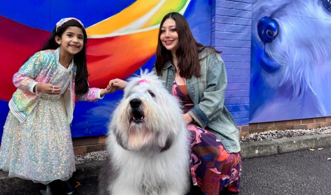 New community mural gives 'fresh sense of identity' to Langley Pavilion ...