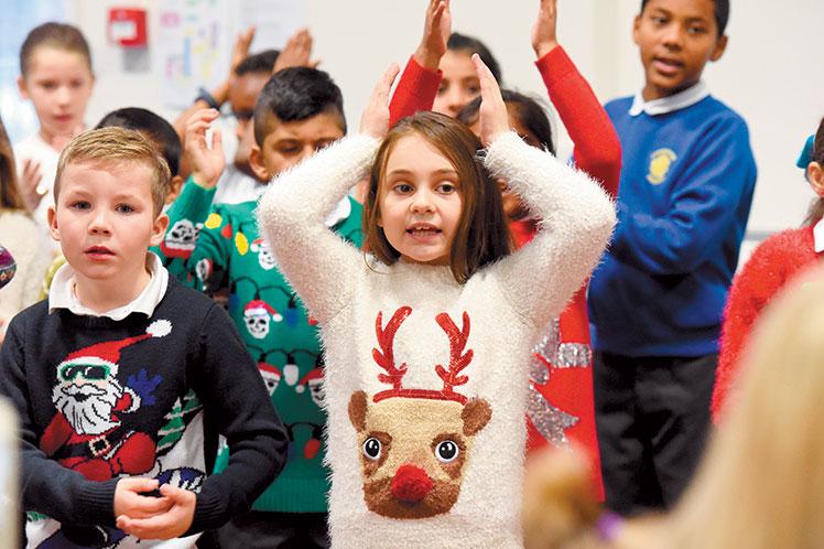 In pictures: Christmas performances at Cippenham Primary School - Photo ...
