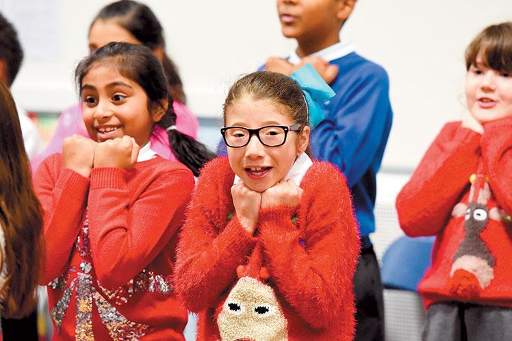 In pictures: Christmas performances at Cippenham Primary School - Photo ...