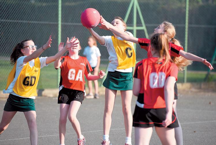 In pictures: Primary school pupils face off in netball tournament ...
