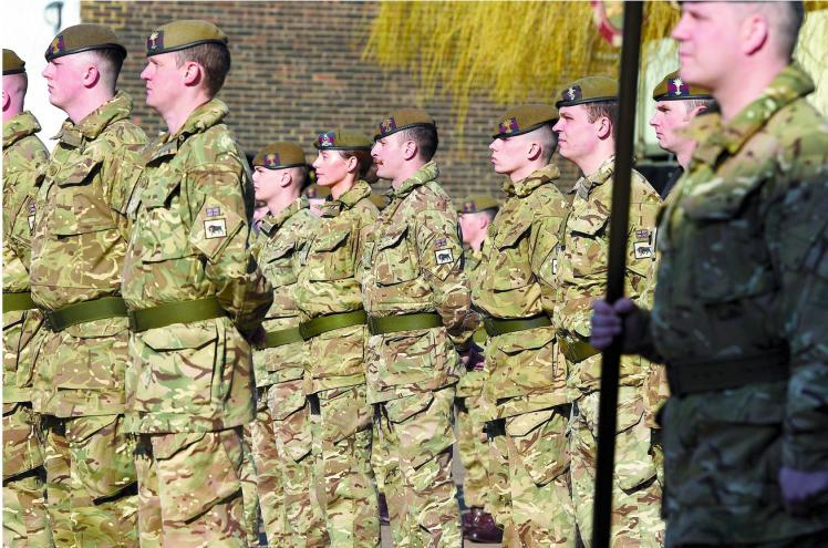 In pictures: Prince of Wales visits Combermere Barracks - Photo 2 of 19 ...