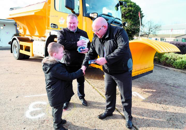 Dedworth Green First School win 'name my gritter' competition - Photo 1 ...