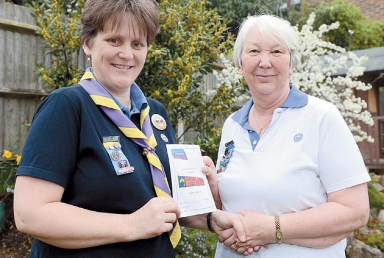 Brownie leader handed prestigious award - Slough Express