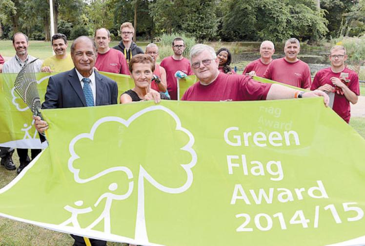 Green flags flying at Slough parks - Slough Express