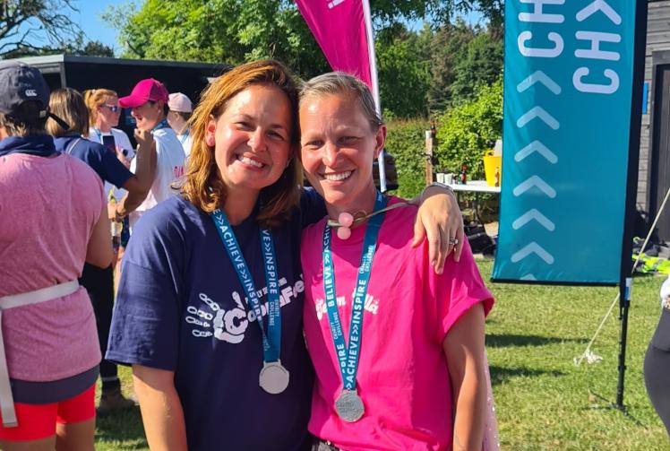 'Ecstatic' Maidenhead woman battling breast cancer completes Coppafeel ...
