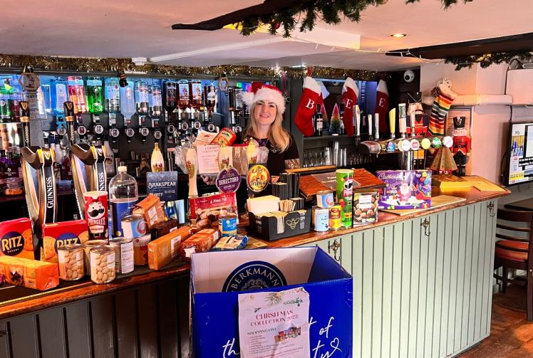 Burnham's The Bee pub helps Slough Food Bank face worse month yet ...