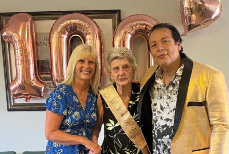 100-year-old Windsor care home resident shares secret to long life ...