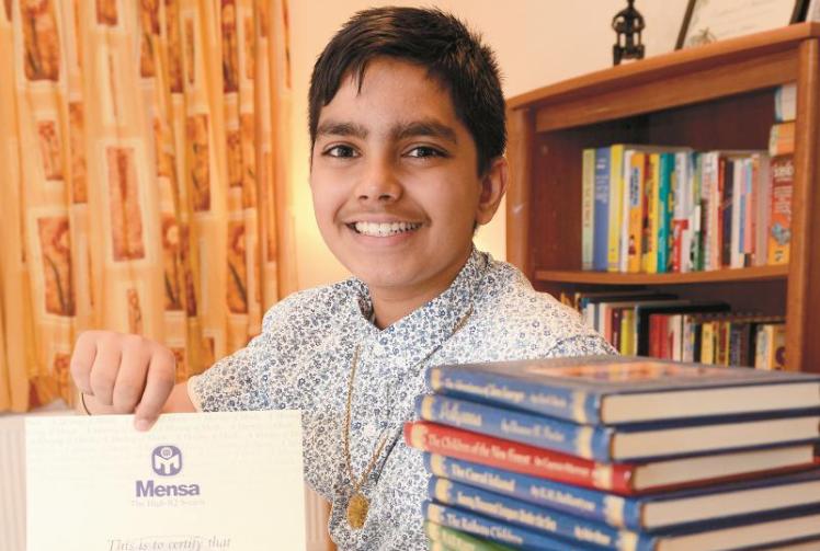Child genius becomes youngest ever to ace the Mensa Test - Photo 1 of 1 ...