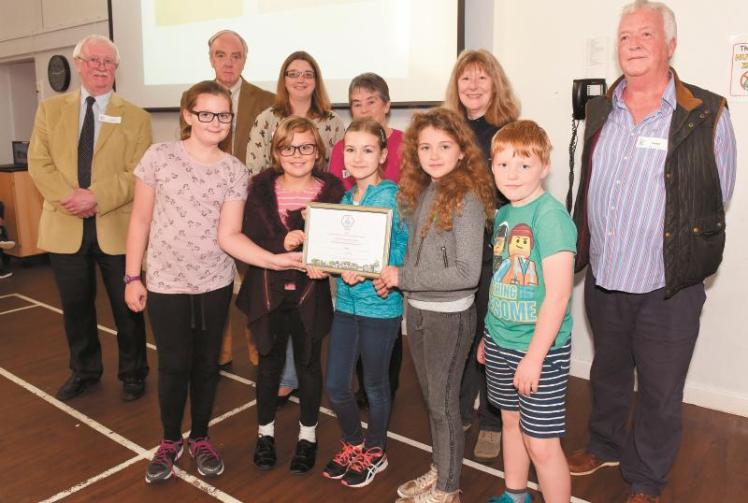Colleton Primary School wins gold for environmental work - Photo 1 of 1 ...