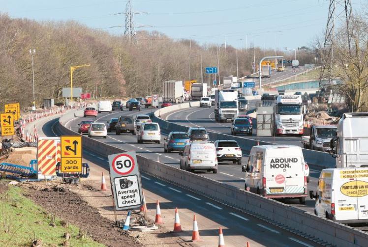 Weekend M4 closure between Slough and Maidenhead for Smart Motorway ...