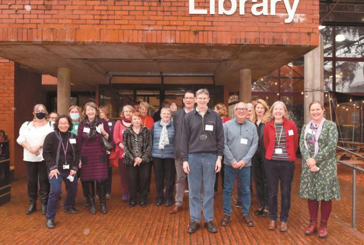 Borough's library staff pay tribute to volunteers - Photo 1 of 1 ...