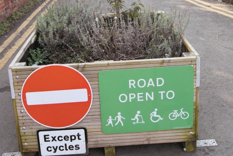 Pedestrian and cycle-only road in Marlow set to stay - Photo 1 of 1 ...