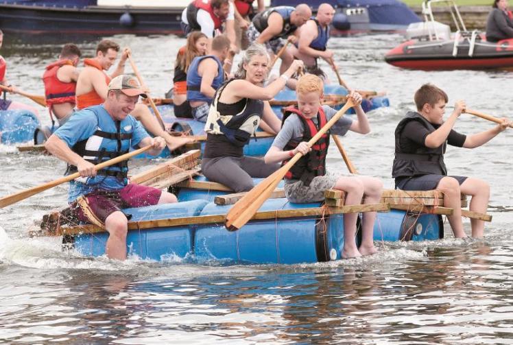 Hurley Regatta takes place on the Thames, 50 years on from first event ...