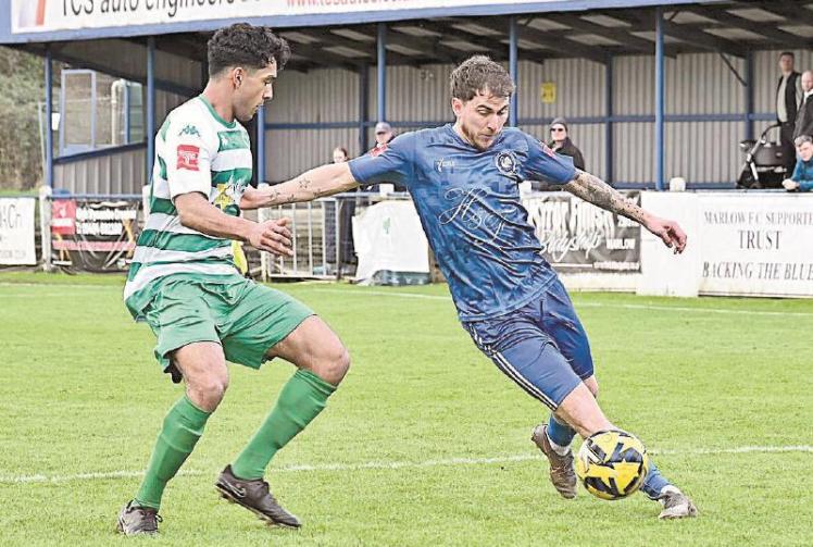 Rogalski and Tarpey double up as Marlow blow away Corinthian Casuals ...