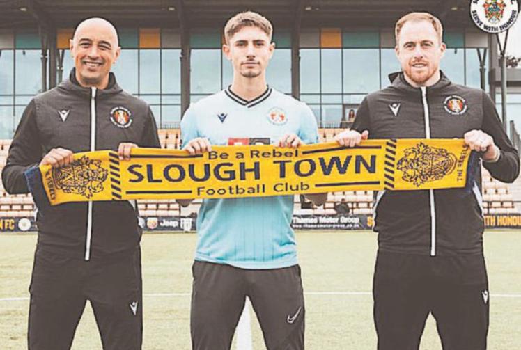 Slough Town welcome midfielder Dan Roth back into the Rebels' fold ...